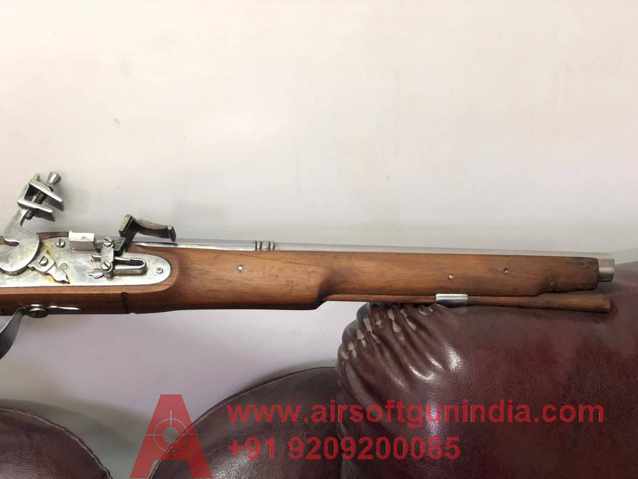 Flintlock ( Doglock ) Muzzle Loading Replica Non Firing RIFLE LIGHT ...