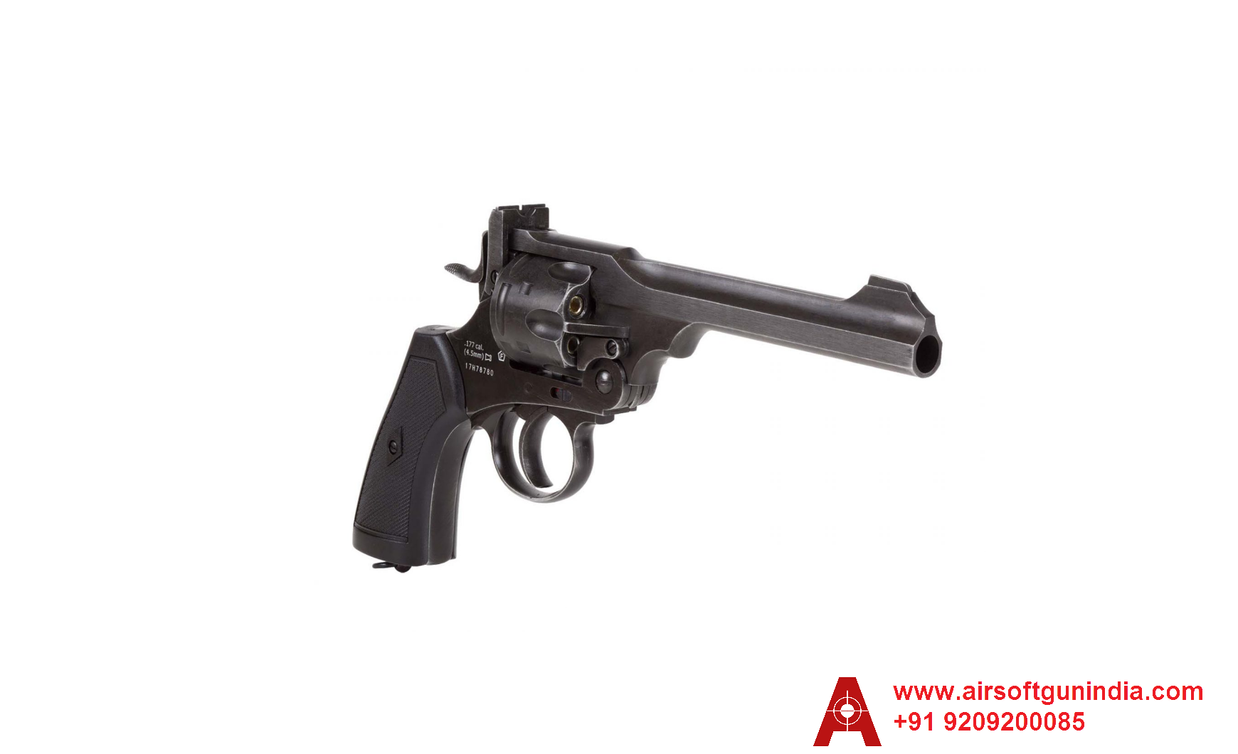 Buy Webley MKVI Co2 Pellet Revolver at Airsoft Gun India