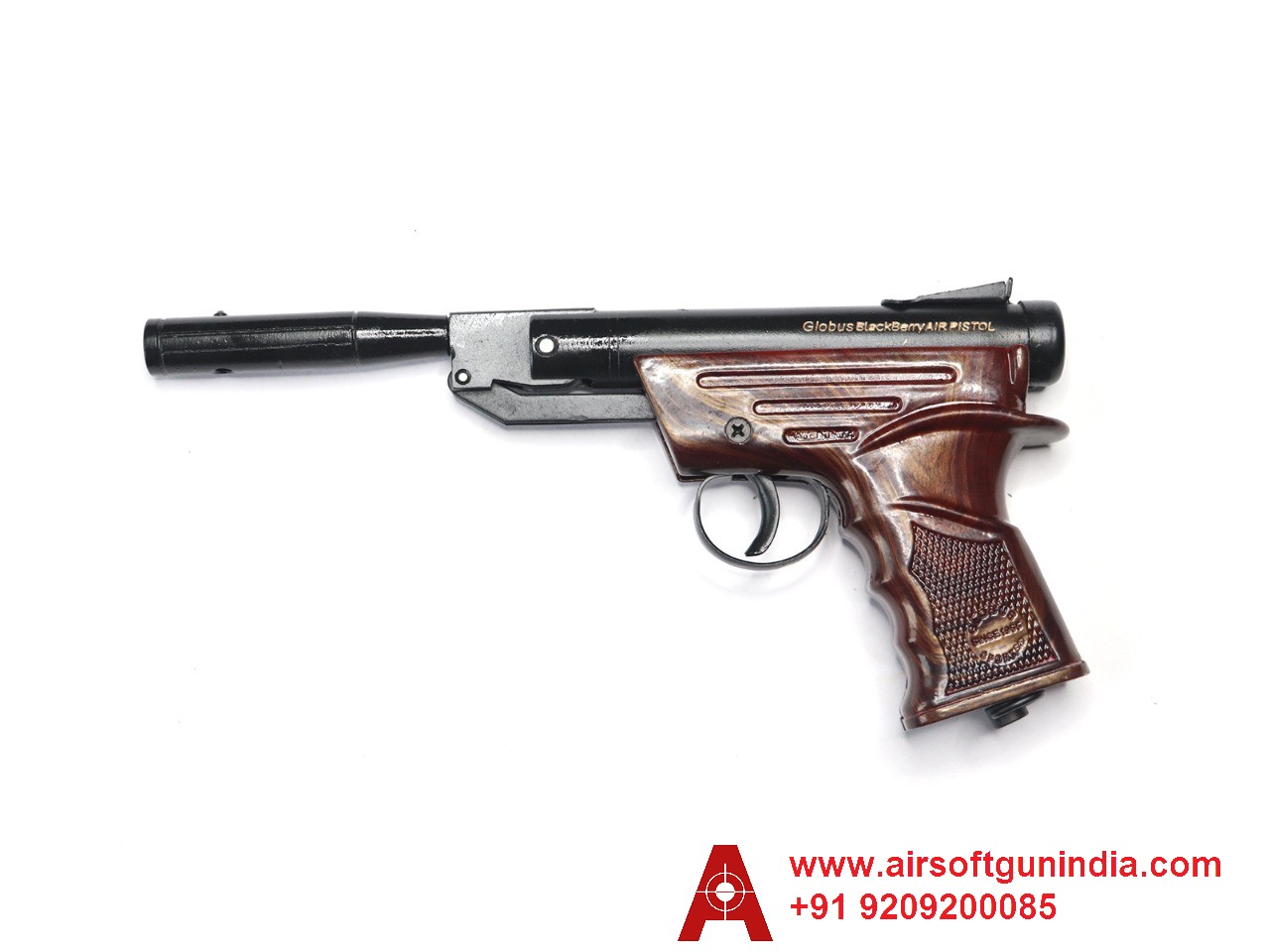 GLOBUS Blackberry Rose Single-Shot .177 Caliber / 4.5 Mm Indian Air ...