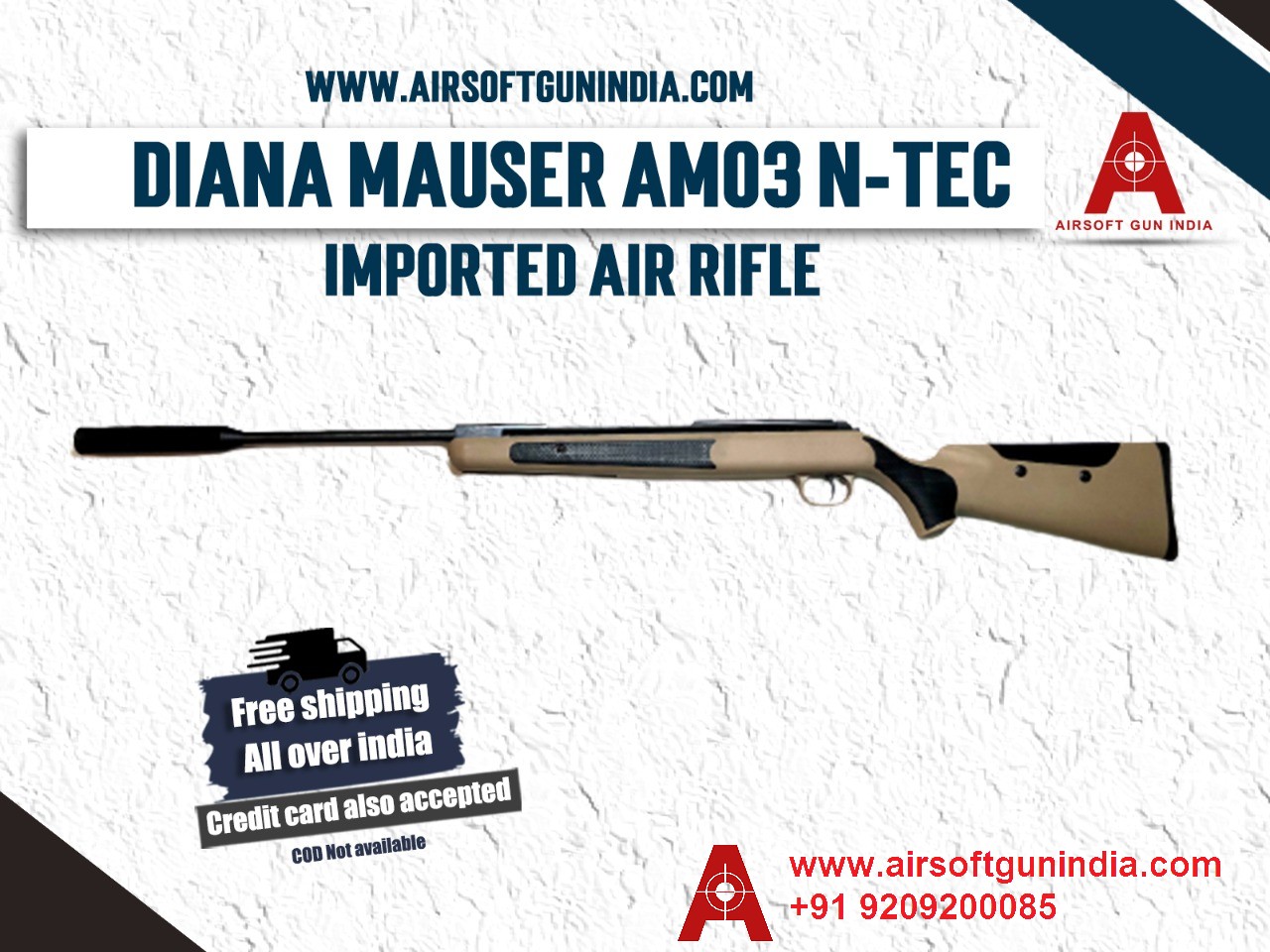 Diana Mauser AM03 N-TEC Air Rifle by Airsoft gun india