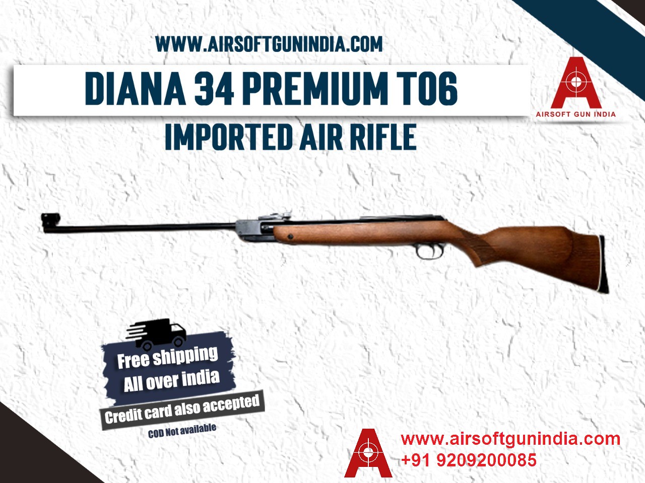 Diana 34 Premium T06 Cal. 177 by Airsoft Gun India