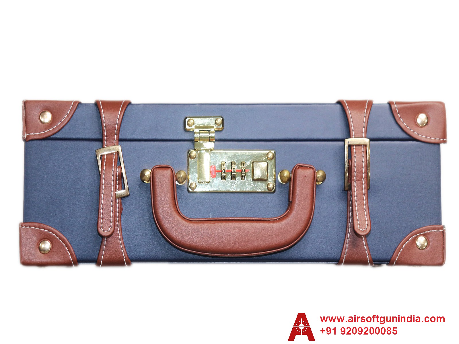 Firearm Storage Case with Vintage Retro Luxury Gun Boxes