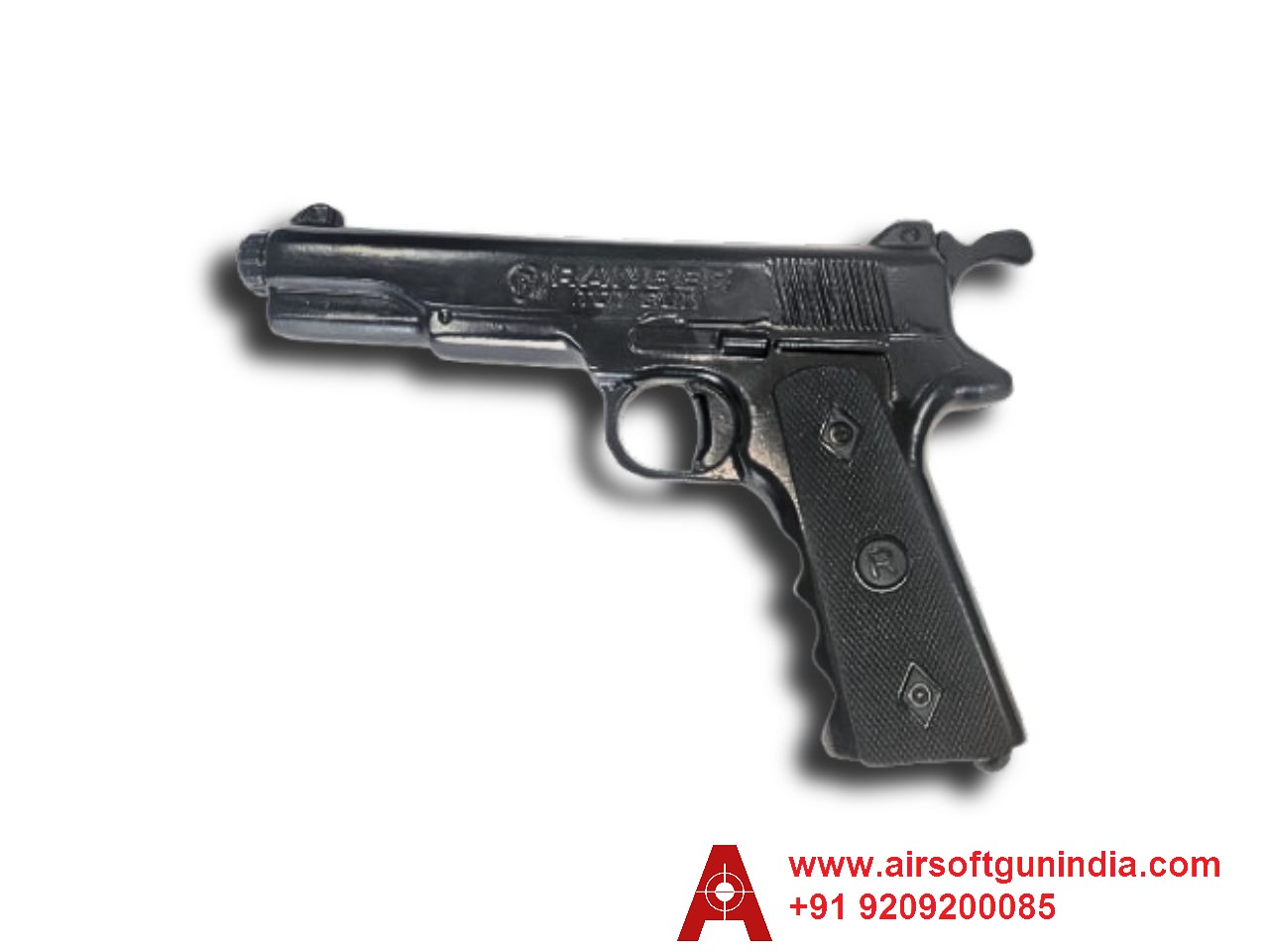 Ranger Cork Gun Black | Economical Sound Cork Gun – Airsoft Gun India
