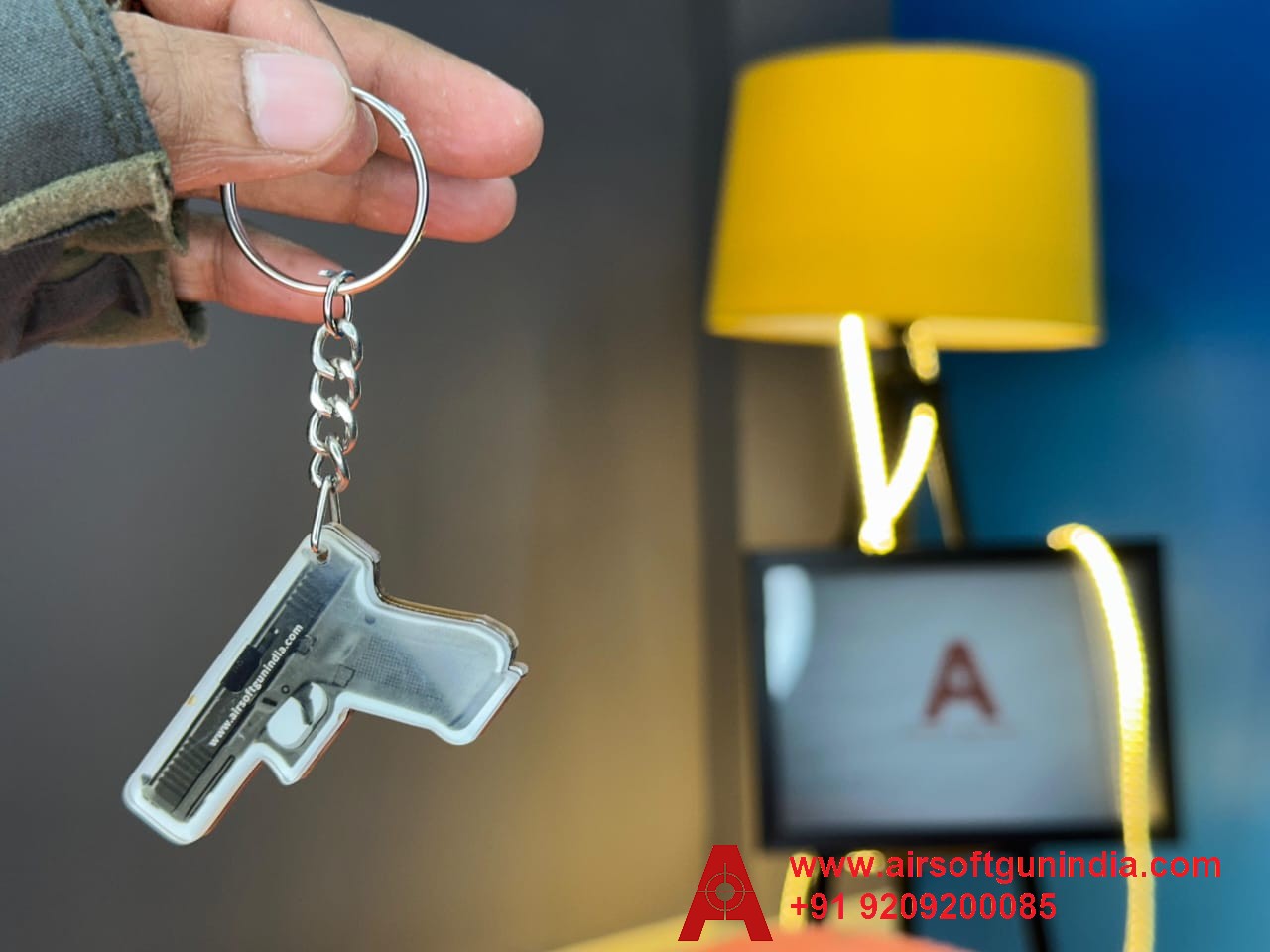 Buy Now the Glock 17 Key Chain by Airsoft Gun India
