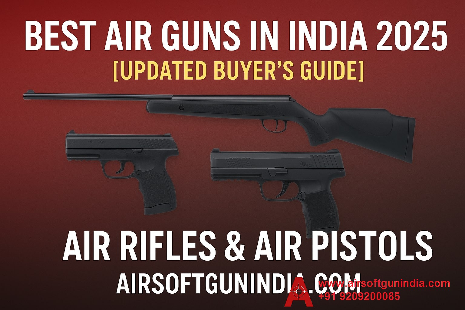 Best Air Guns in India 2025 Updated Buyers Guide to Air Rifles and Air ...