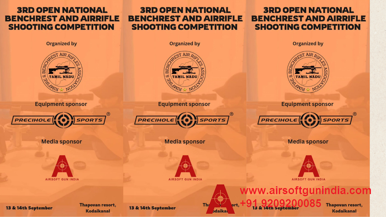 Announcement: 3rd PCP Air Rifles Benchrest Shooting Championship – 2025