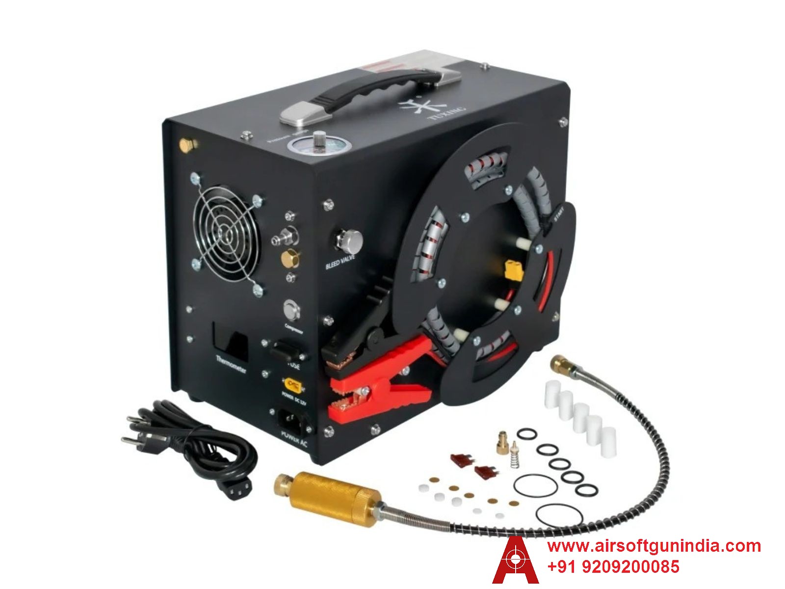 Buy now the 300 bar Portable PCP Compressor with Auto-Cut off Feature ...